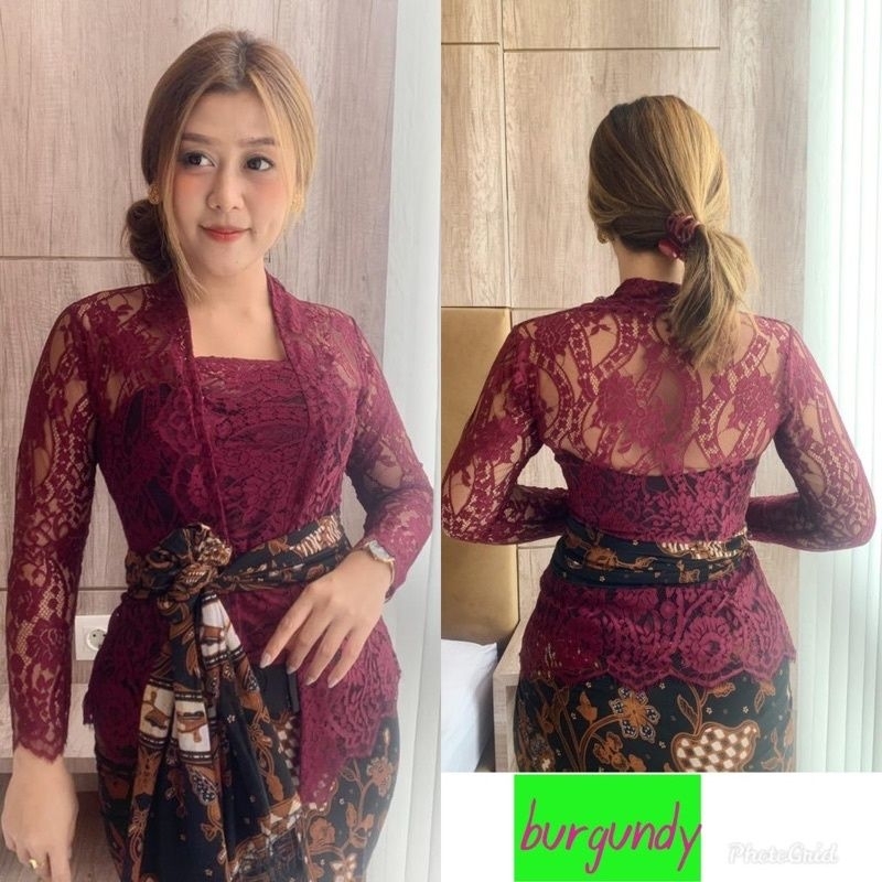 Jual Kebaya Kebaya Bali Modern Kebaya Brokat Kutu Baru Kebaya Saja ...