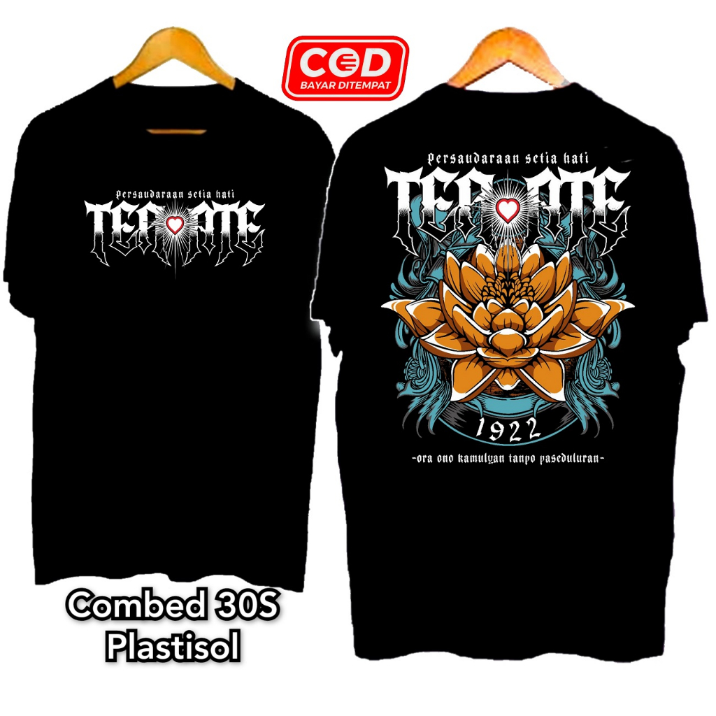 Jual KAOS PSHT 1922 KAOS PSHT BUNGA TERATE KAOS PSHT TERBARU KAOS PSHT ...