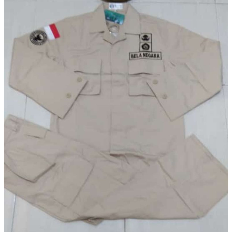 Jual Stelan Baju Seragam PDL KEMHAN JATAH terbaru | Shopee Indonesia