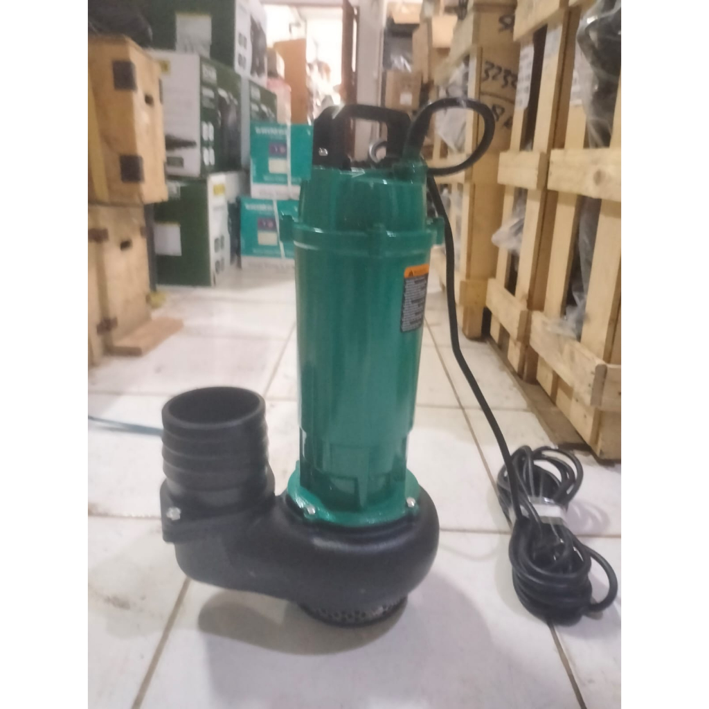 Jual Pompa celup banjir air kotor SHIMGE Out 4 inch 1 phase mdl hiflow ...