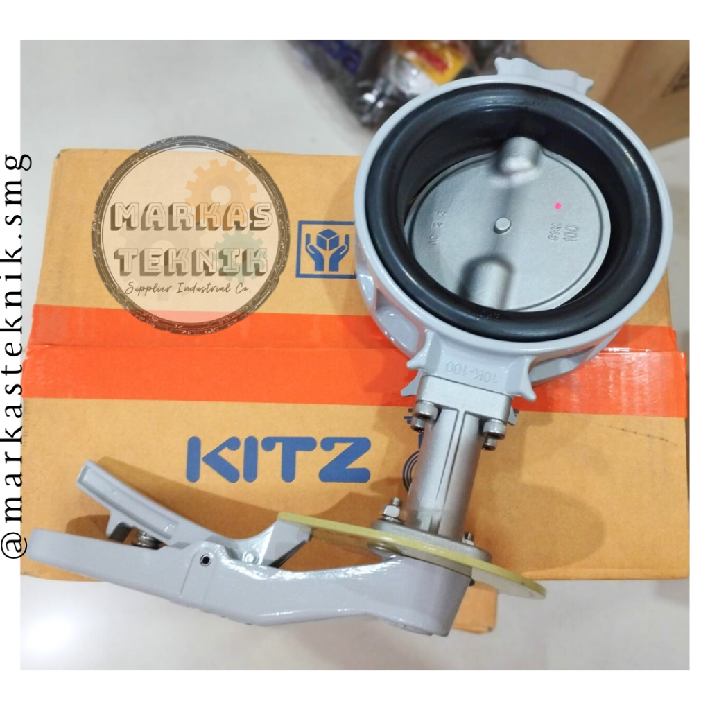 Jual KITZ Butterfly Valve 4" / Butterfly Valve KITZ Alumunium 4 Inch ...