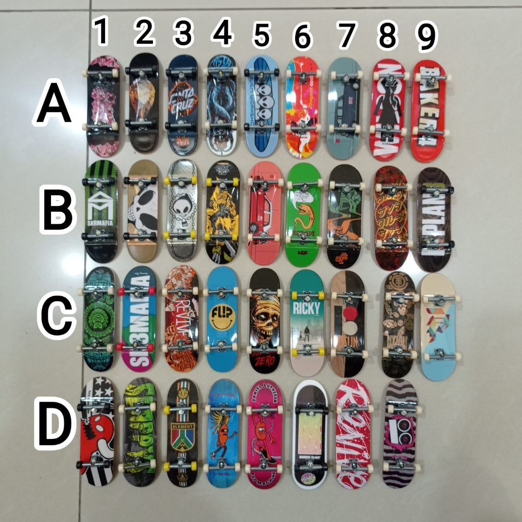 Jual Fingerboard Tech Deck Skateboard loose Pack | Shopee Indonesia