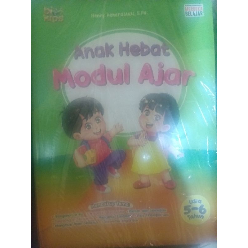Jual buku modul ajar paud tk ra umur 5-6 tahun kurikulum merdeka ...