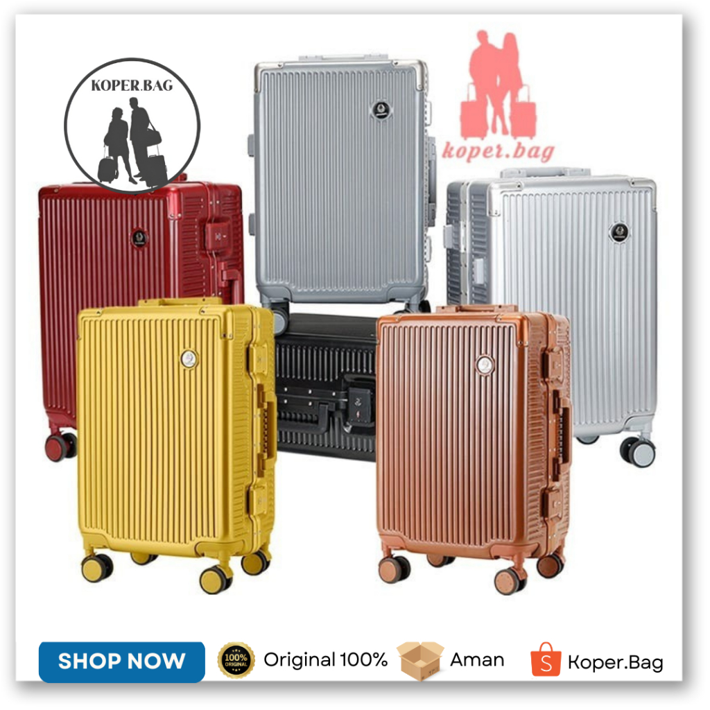 Jual Koper KBA002 Ringan uk 20-28 inch TSA Lock Frame Aluminium Cabin ...