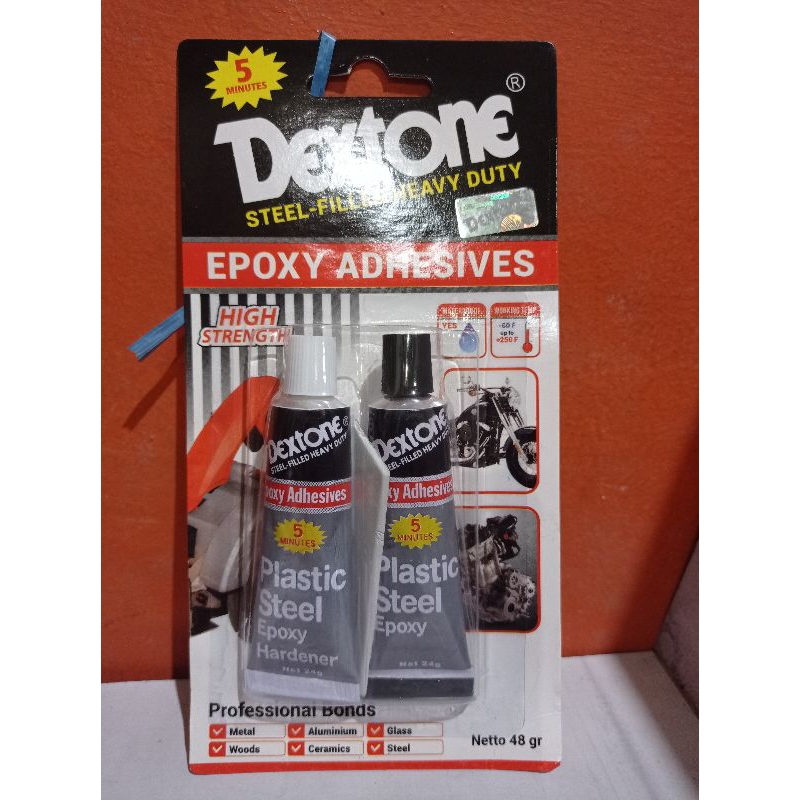 Jual Lem besi aluminium kaca kayu keramik dan logam lainnya dexton 5 ...