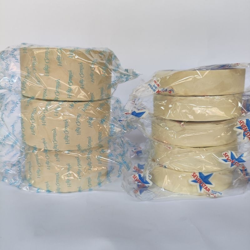 Jual isolasi kertas / masking tape / solasi kertas besar berbagai ...