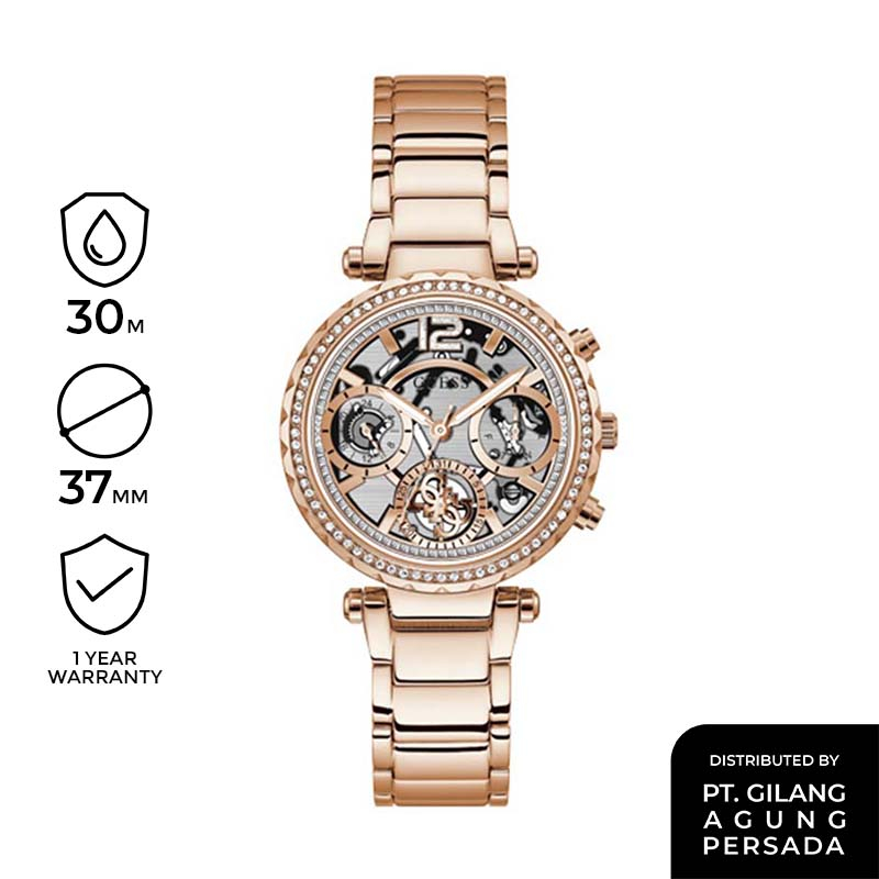 Jual Guess Watch Rose Gold SOLSTICE - GW0403L3 | Shopee Indonesia