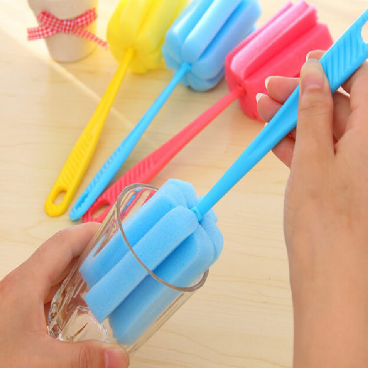 Jual Spons cuci botol sikat busa pencuci botol dan gelas tongkat ...