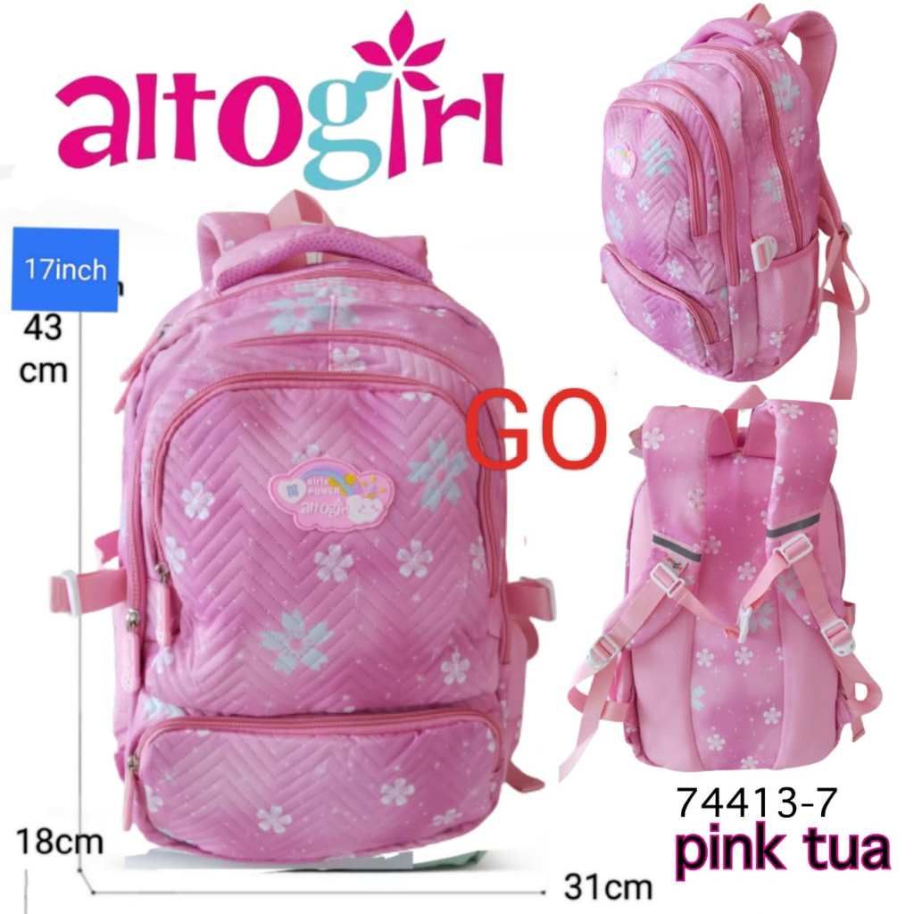 Jual gopro 3 Tas Alto Ransel Girl's Tas Alto Anak Perempuan/Ransel ...