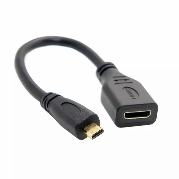 Jual Kabel Micro Hdmi To Hdmi Female 15cm/Cabel Micro Hdmi To Hdmi.F ...