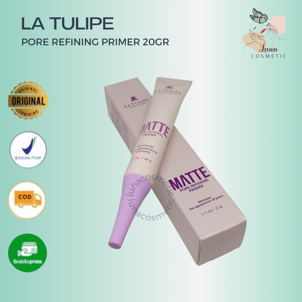 Jual La Tulipe Matte Pore Refining Primer 20g / Primer Make Up | Shopee ...