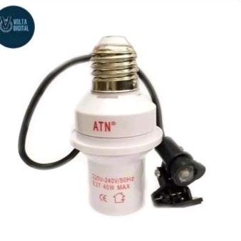 Jual Fitting Sensor Cahaya E27/Light Sensor Fitting ATN | Shopee Indonesia