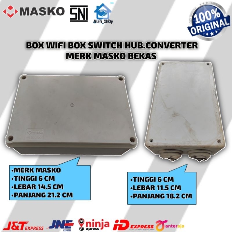 Jual Box X6 Box Wifi Converter Switch Hub Box Outdoor Box HTB Bekas ...