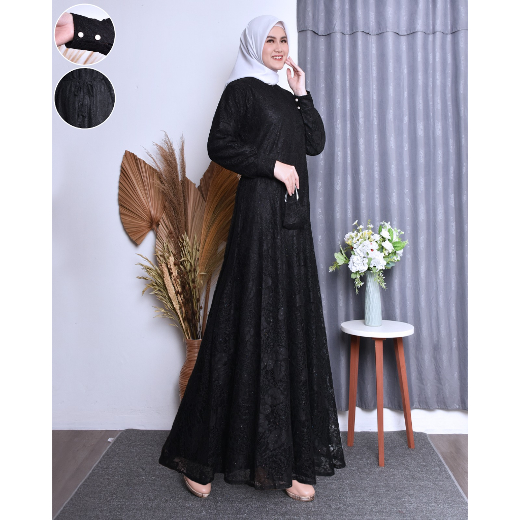 Jual New Produk Gamis Jumbo Premium Burkat Free Masker Terbaru Untuk ...