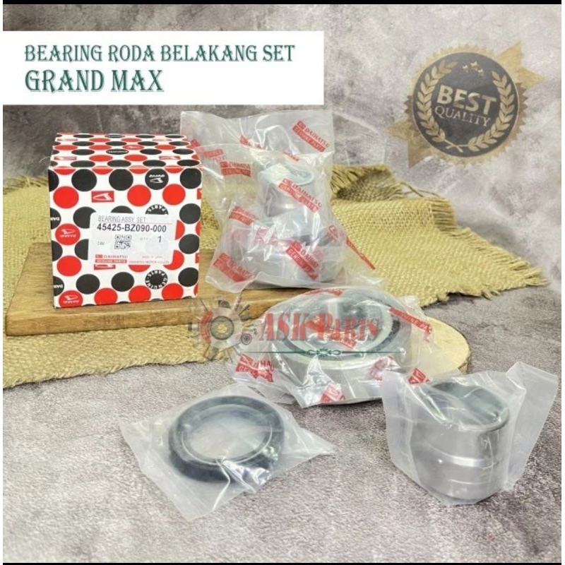 Jual BEARING SET LAHER LAHAR RODA BELAKANG DAIHATSU GRAND GRAN MAX GRANDMAX LUXIO 1SET | Shopee ...