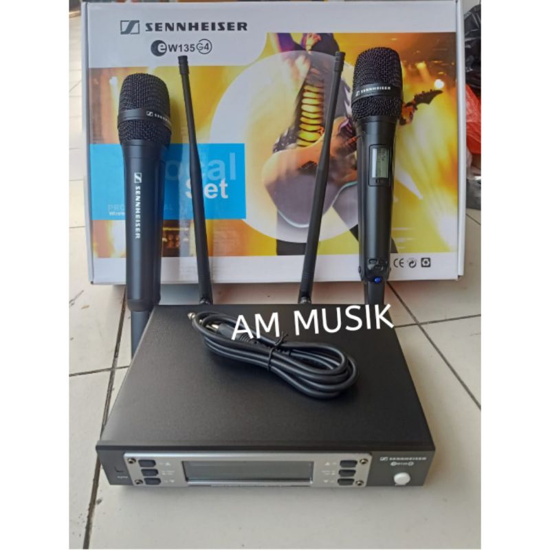 Jual MIC WIRELESS SENHEISER EW135 G4 2 MIC PEGANG EW 135 G4 | Shopee Indonesia