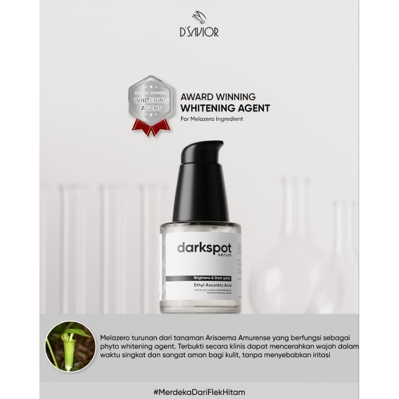 Jual DARKSPOT SERUM D'SAVIOR 20ml | Shopee Indonesia