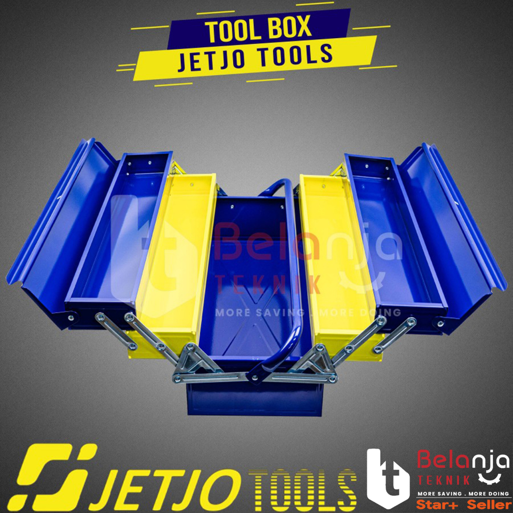 Jual JETJO TOOLS Toolbox Besi 3 Susun Tool Box Tempat Perkakas Metal ...