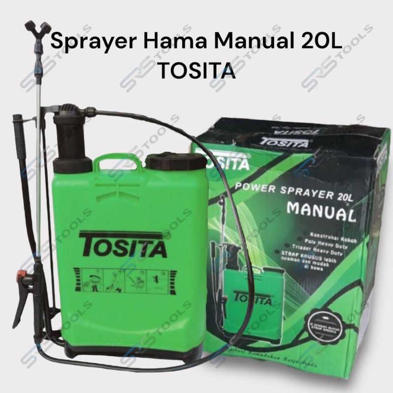 Jual TOSITA Sprayer Manual 20 Liter Tangki Semprot Hama Alat Semprotan ...
