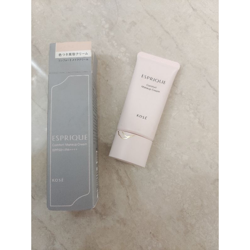 Jual esprique Kose comfort makeup cream / BB cream / foundation KOSE | Shopee Indonesia