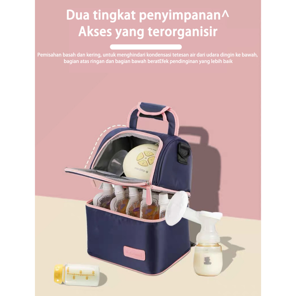 Jual Cooler Bag ASI-Tas Asi Multifungsi Cooler bag asi bahan nilon ...