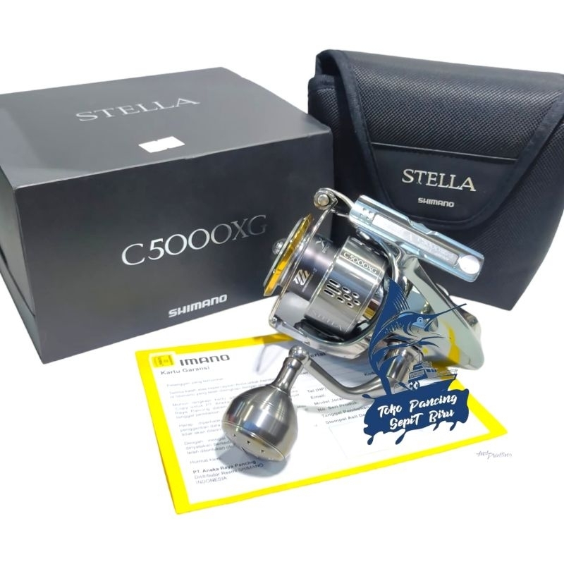 Jual REEL SHIMANO STELLA FJ C5000XG 2018 JAPAN | REEL SPINNING | REEL ...