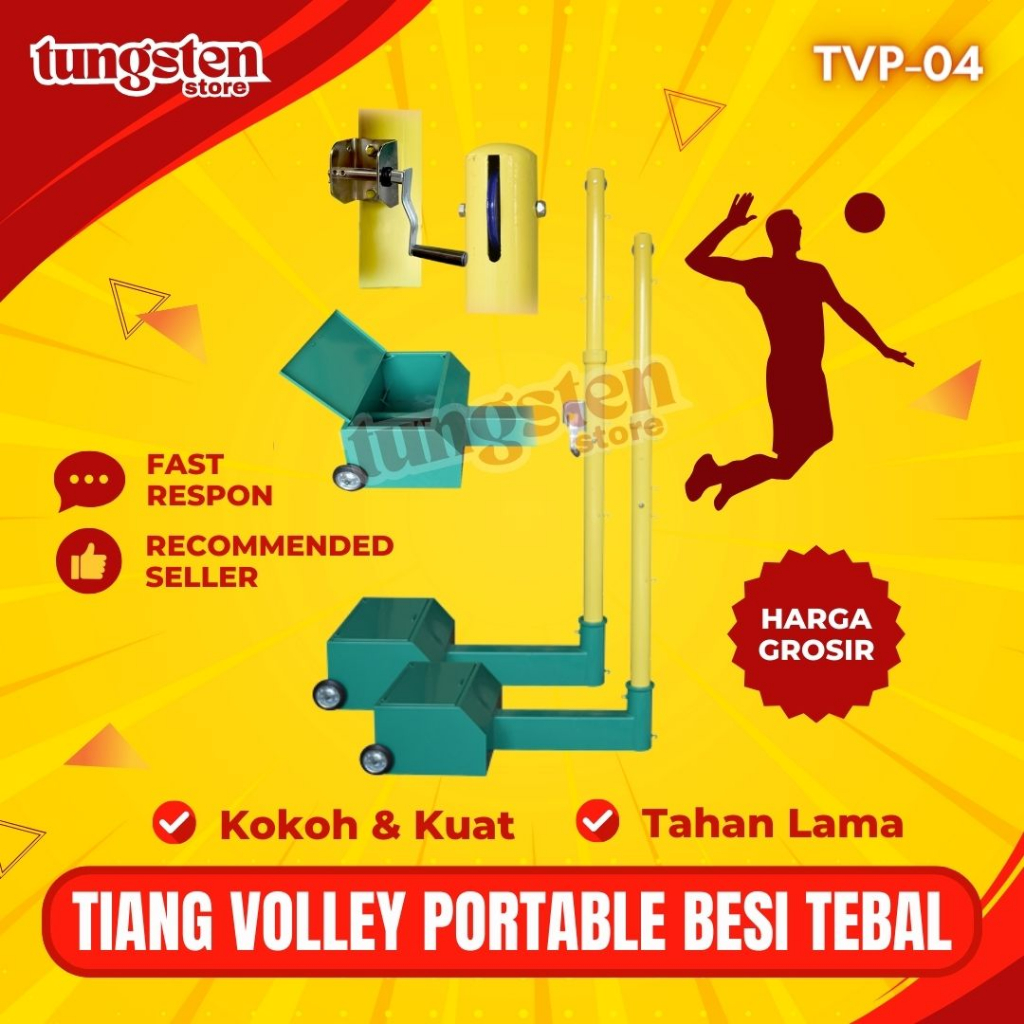 Jual Tiang Voli Portable TVP-04 Harga Pabrikan Murah | Shopee Indonesia