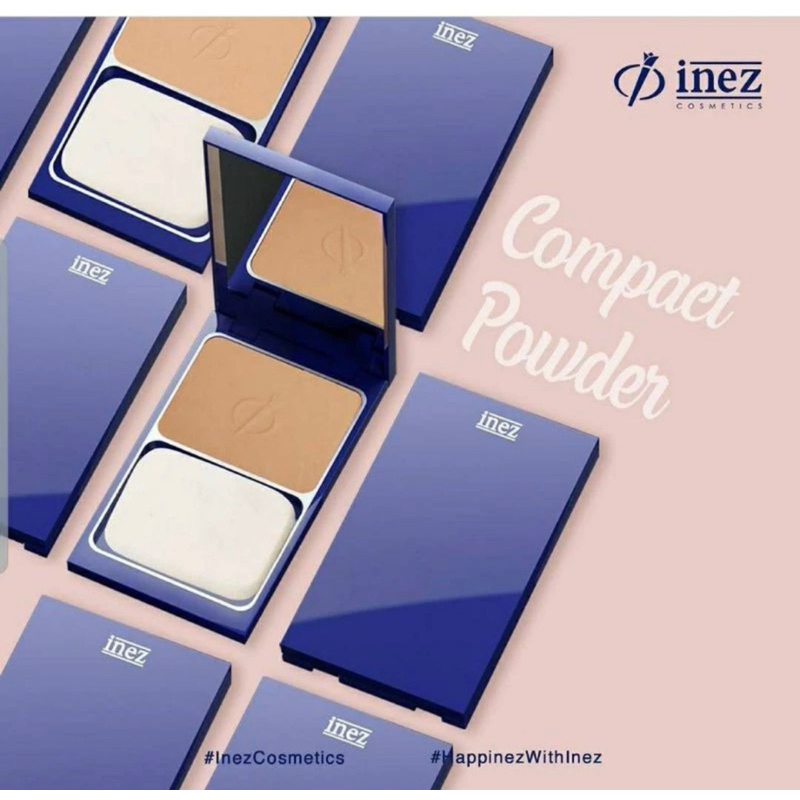 Jual Inez Color Contour Plus Compact Powder (New case) | Shopee Indonesia