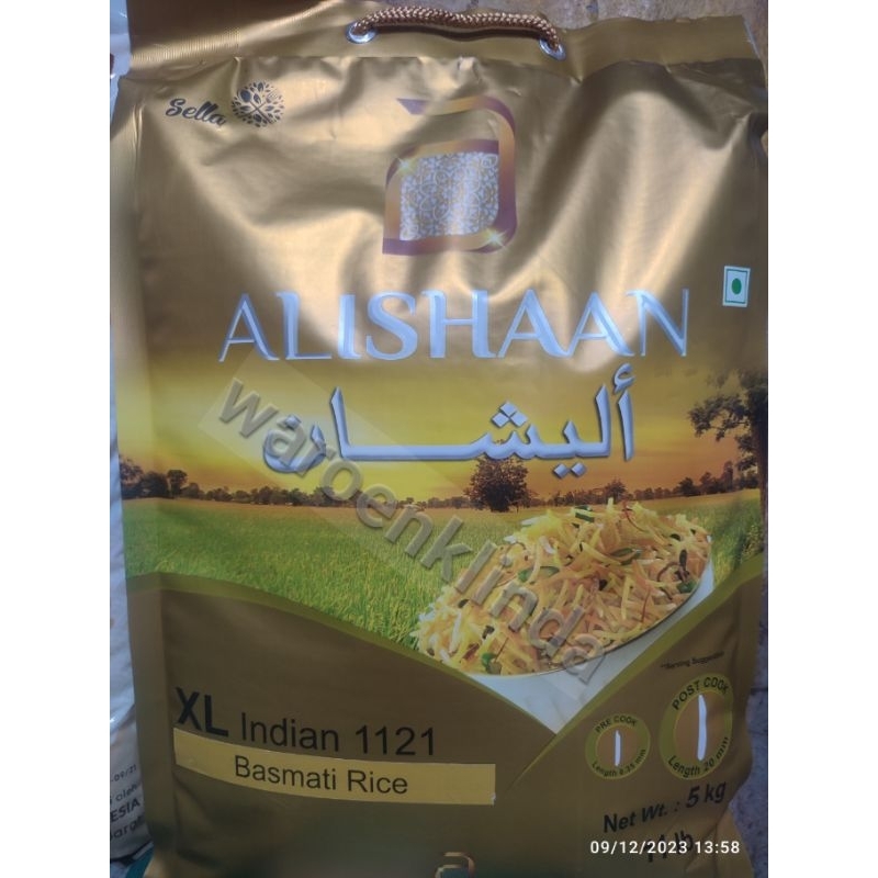 Jual Basmati rice / beras basmati / basmati sella rice 5kg & beras basmati 1kg | Shopee Indonesia