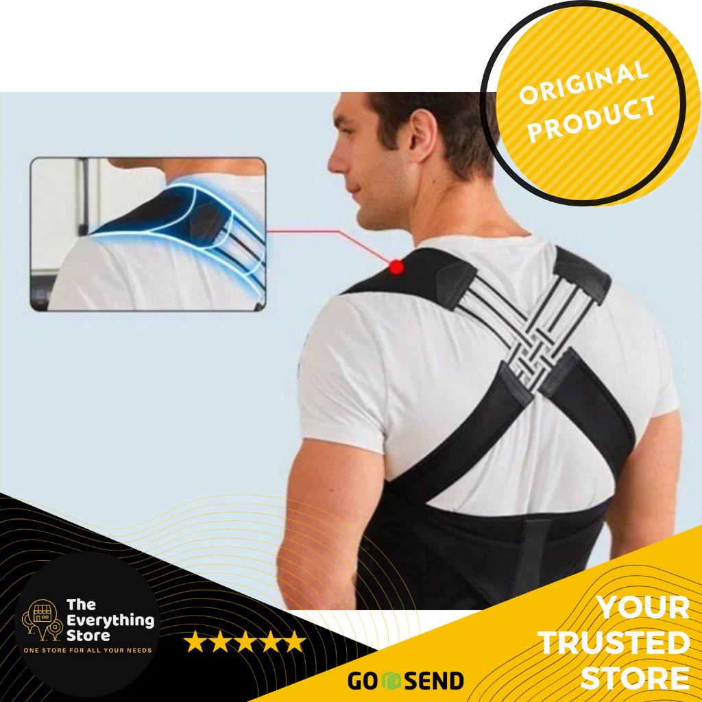 Jual Back Brace Posture Premium TES | Shopee Indonesia