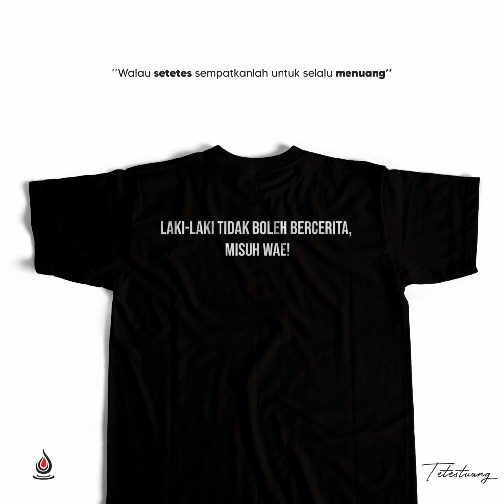 Jual Tetestuang Kaos Misuh Wae Kaos Laki-laki Tidak boleh bercerita ...