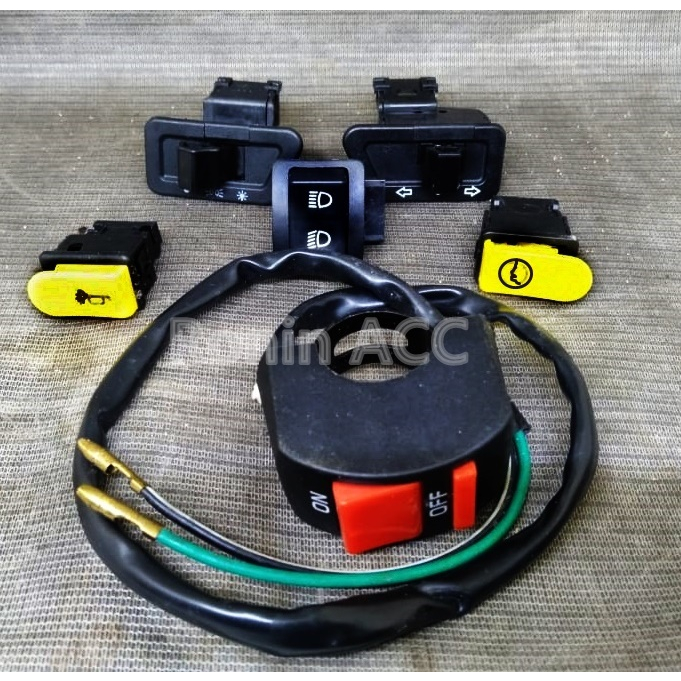 Jual Set Saklar On Of Universal Saklar Tombol Set Beat karbu Vario 110 ...