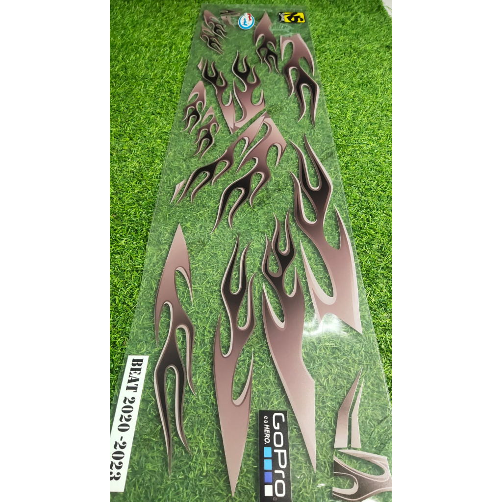 Jual STRIPING API BEAT 2020 SAMPAI 2023 DULUXE IIS TRANSPARAN STICKER ...