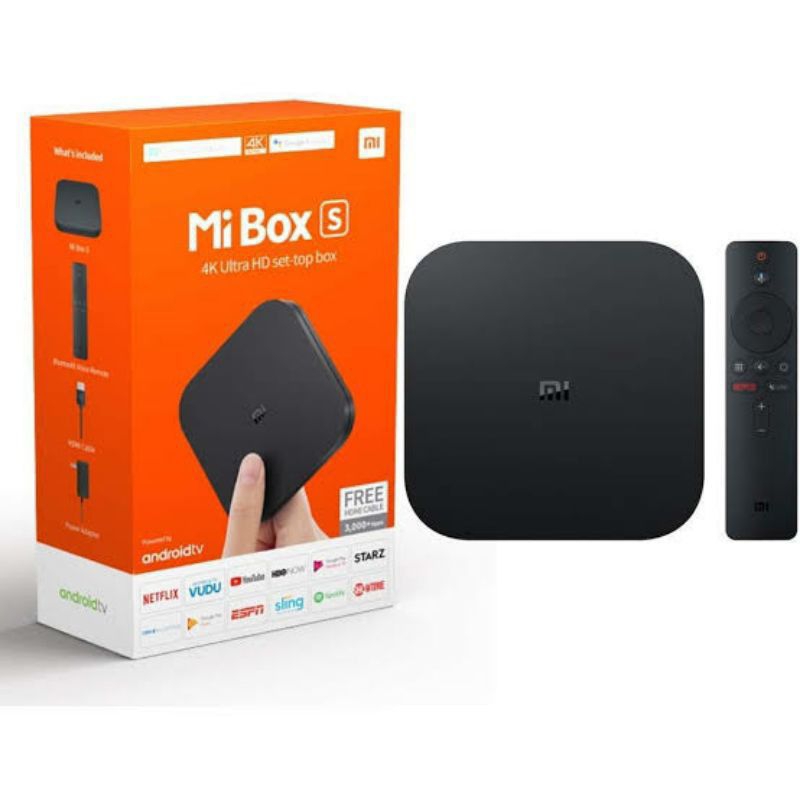 Jual Mi Box S 4K Ultra HD TV Box Android GLOBAL VERSION | Shopee Indonesia