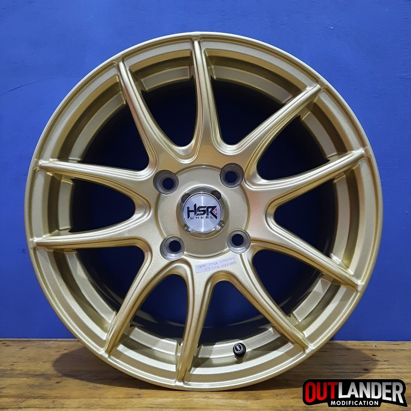 Jual Velg Mobil R15 HSR Kamikaze Gold For Avanza Xenia Livina Pelek Racing Ring 15 | Shopee ...