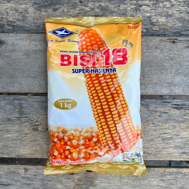 Jual BENIH JAGUNG BISI 18 HIBRIDA 1 KG Original TAHAN BULAI (Exp 03 ...