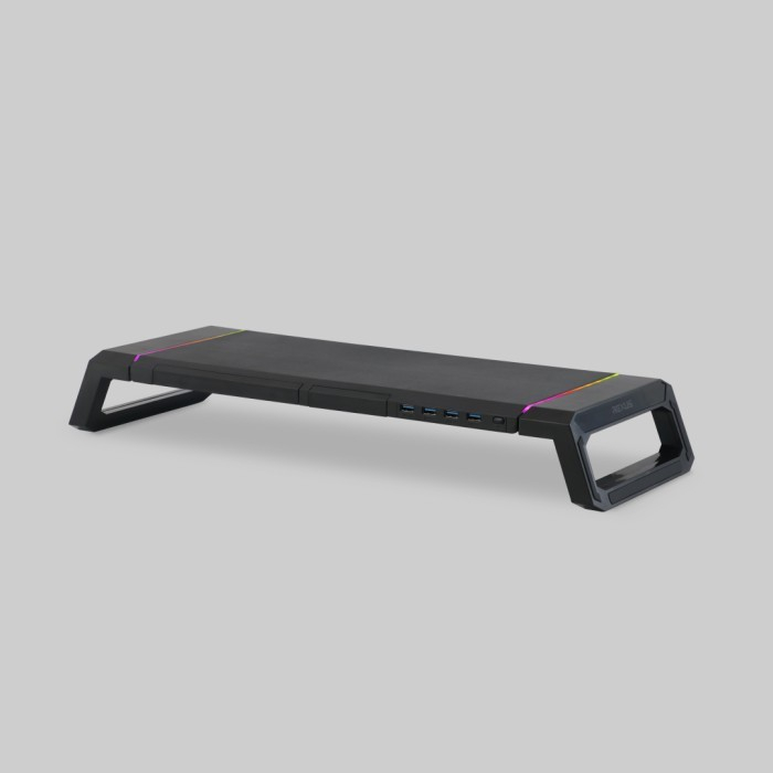 Jual Rexus Monitor Stand Trant FP03 RGB Alas Meja Monitor | Shopee ...
