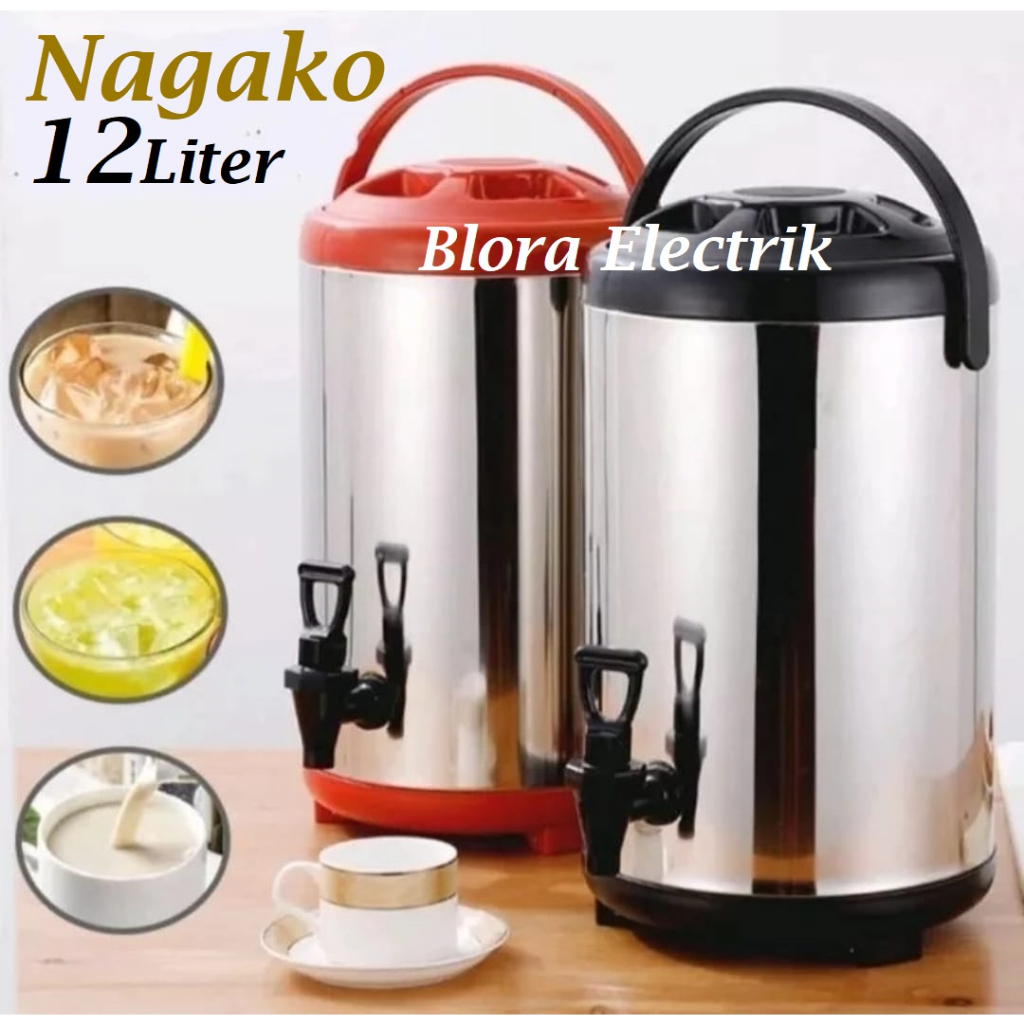 Jual Termos Air Panas Dan Dingin Nagako Kapasitas 12 Liter Stainless ...