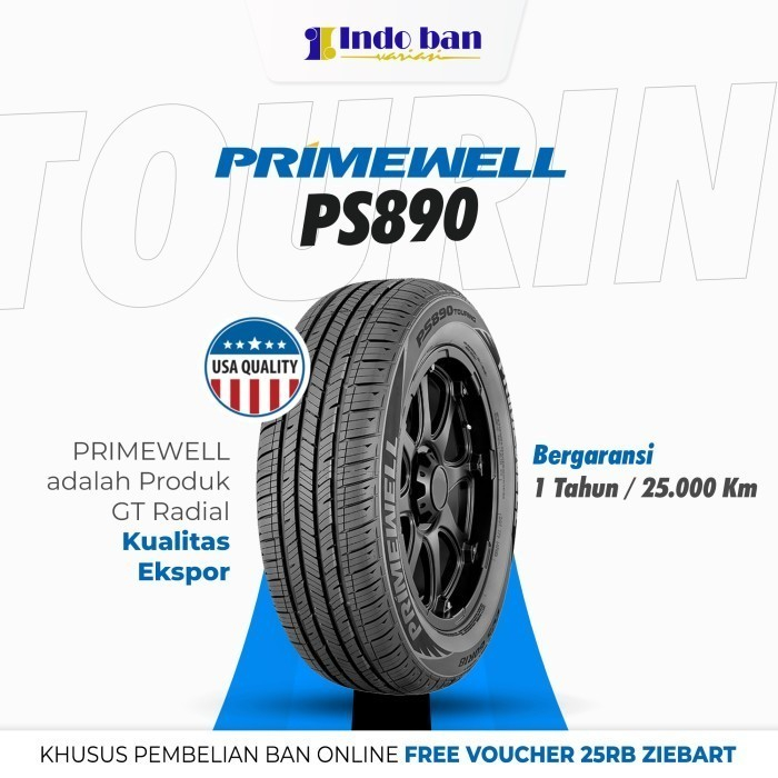 Jual ban GT Radial Ekspor Primewell PS890 205/65 R16 Ring 16 Xpander ...