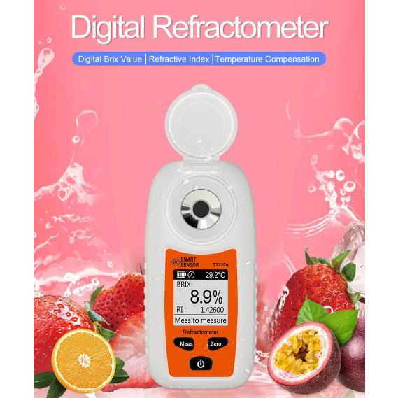 Jual Refraktometer Digital Profesional Brix meter jus buah minuman ...