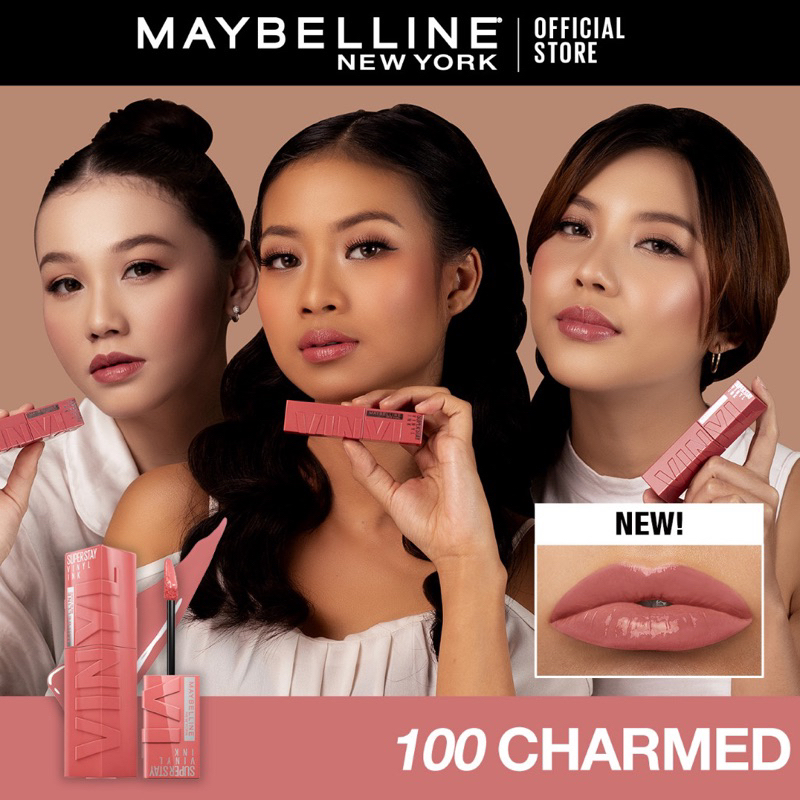 Jual Maybelline Superstay Vinyl Ink 62 65 30 130 100 63 charmed ...