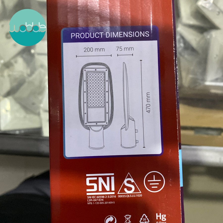 Jual LAMPU JALAN INLITE IN LITE LED PJU STREET LIGHT 100W 100 WATT ...