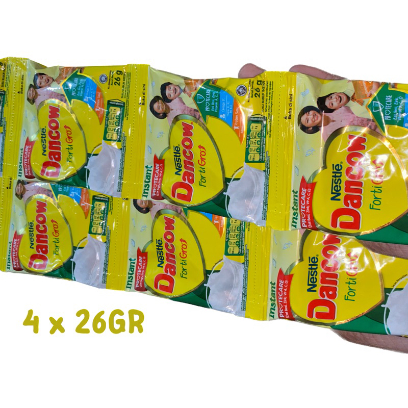 Jual DANCOW SACHET 4 X 26GR | Shopee Indonesia