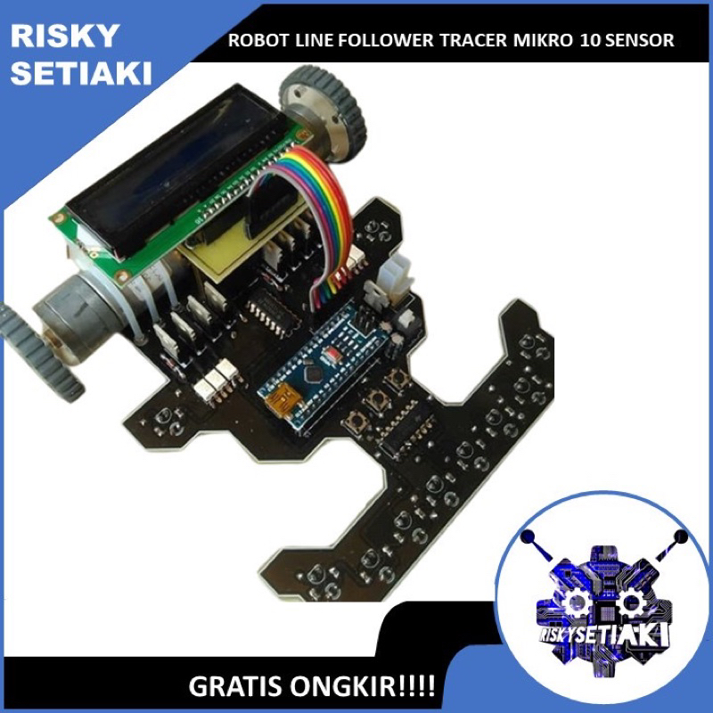 Jual KIT ROBOT LINE FOLLOWER 10 SENSOR | Shopee Indonesia
