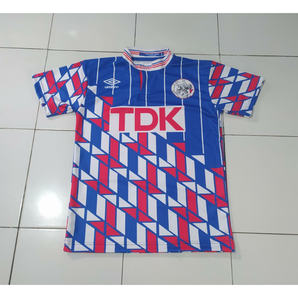 Jual JERSEY AJAX 1990 AWAY FULL PRINTING | Shopee Indonesia