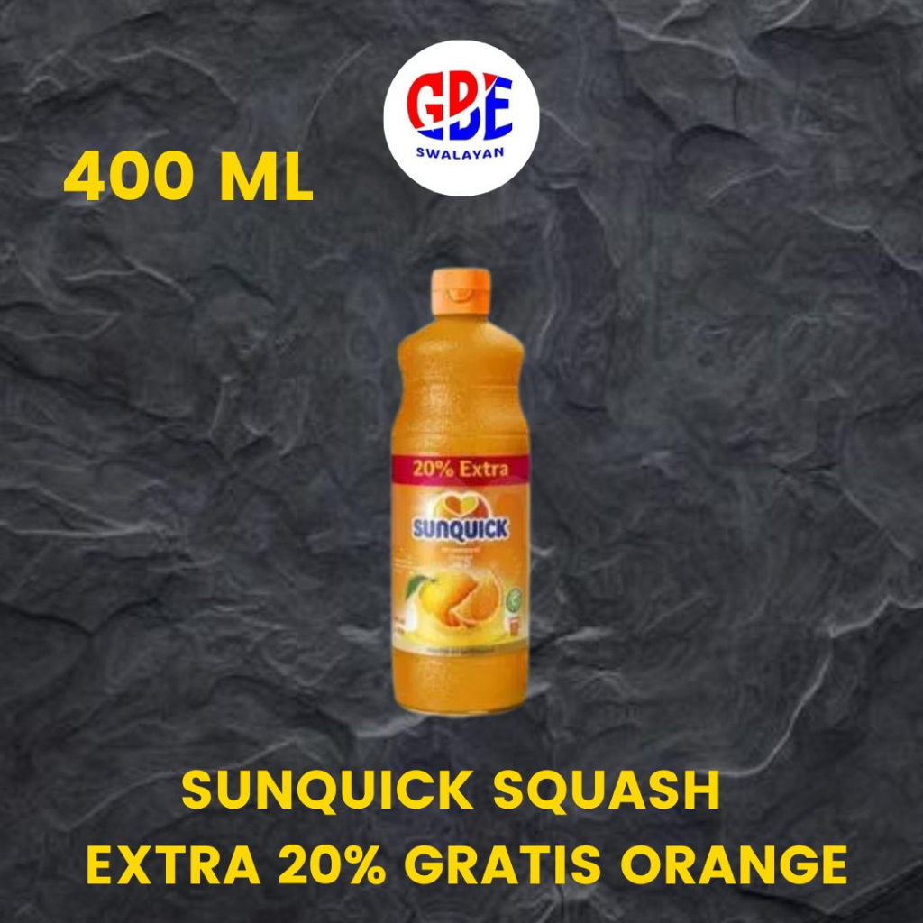 Jual SUNQUICK SQUASH 330 ML ALL VARIANT | LEMON | ORANGE | Shopee Indonesia