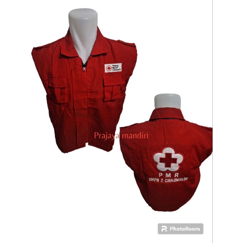 Jual ROMPI PMR | Rompi PMR WIRA | COSTUM NAMA SEKOLAH | Shopee Indonesia
