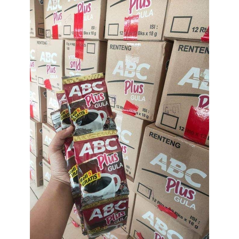 Jual Kopi ABC plus gula dapat 1 karton | Shopee Indonesia