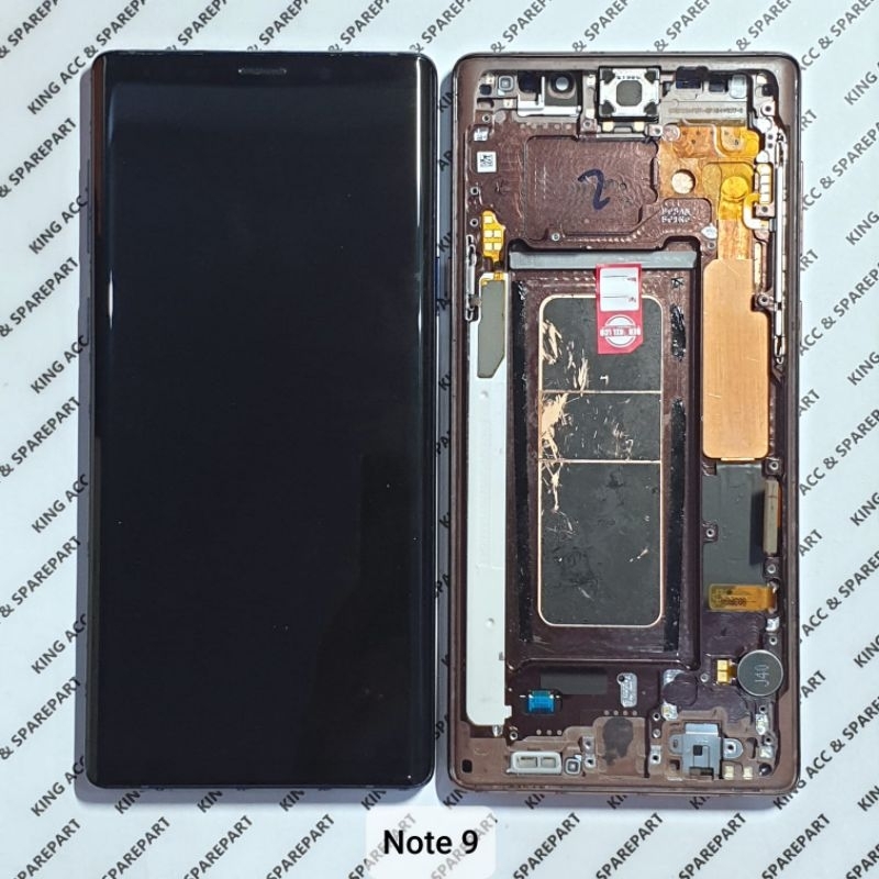 Jual LCD TOUCHSCREEN FRAME SAMSUNG GALAXY NOTE 9 N960 | Shopee Indonesia