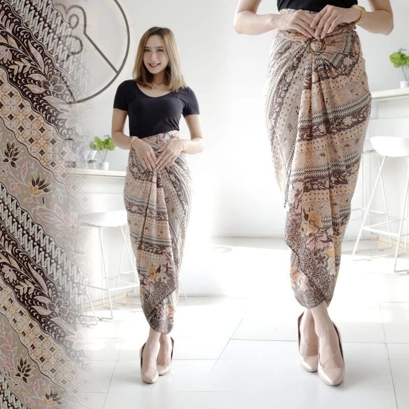 Jual Rok lilit motif soft vol.1 | Kain lilit motif batik | Rok lilit ...